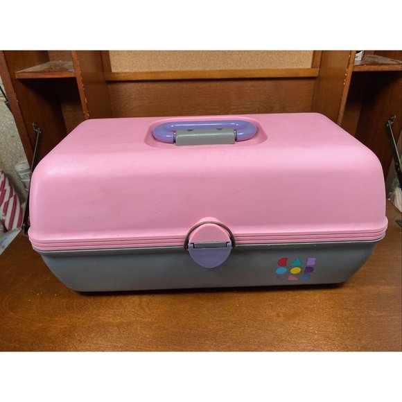 Caboodles | Bags | Vintage Caboodles 3 Tier Makeup Travel Case Wvanity ...